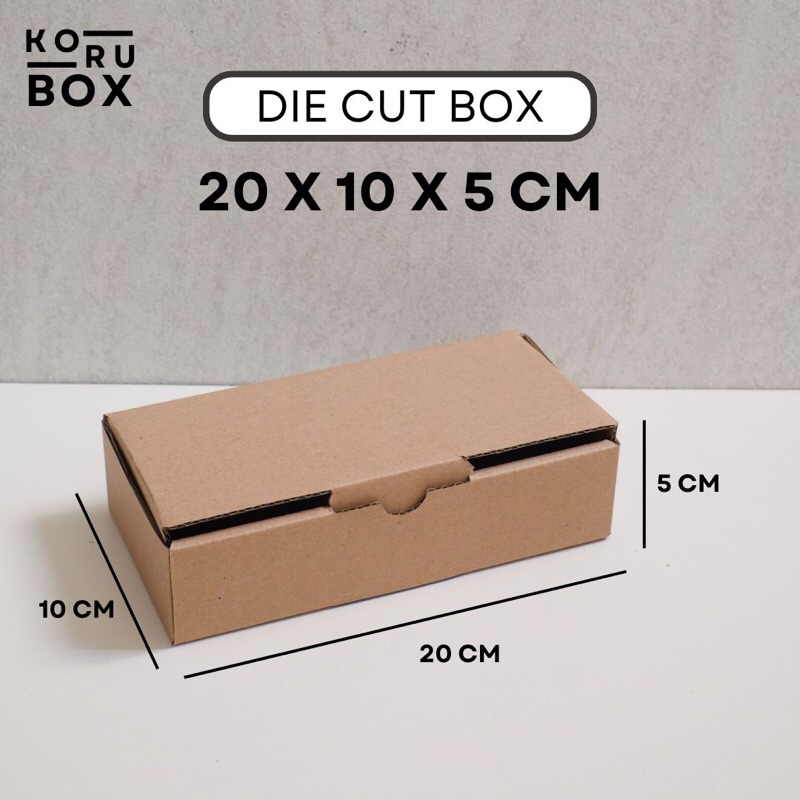 Jual Kardus Die Cut Mailer Box 20x10x5 cm | Box Kardus Karton Packaging ...