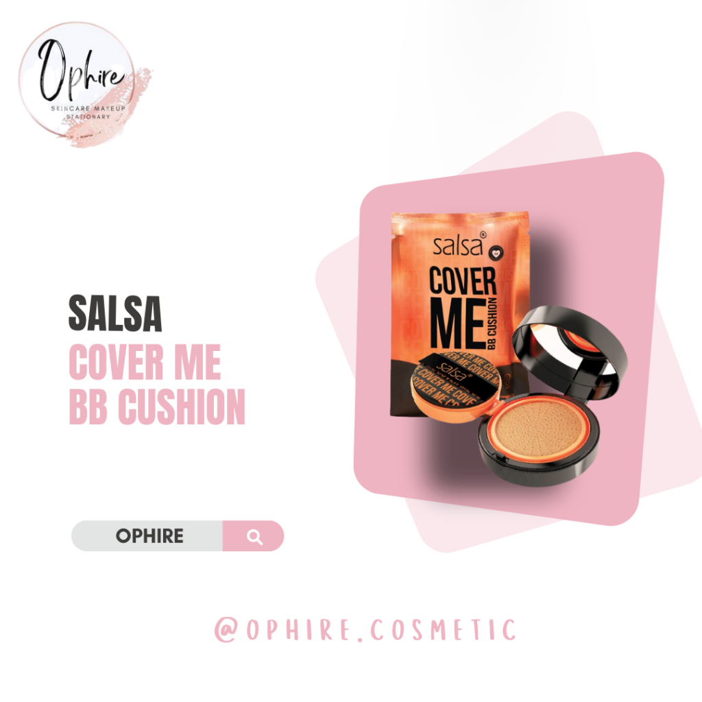 Jual SALSA Cover Me BB Cushion - Semi Matte with Red Algae Niacinamide ...
