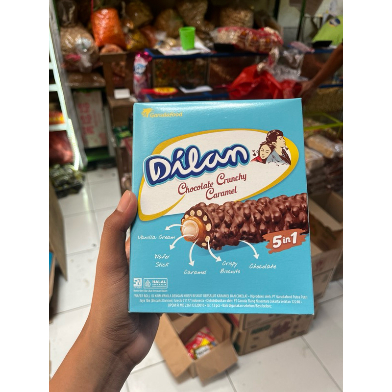 Jual Dilan chocolate crunchy caramel (sachet) | Shopee Indonesia
