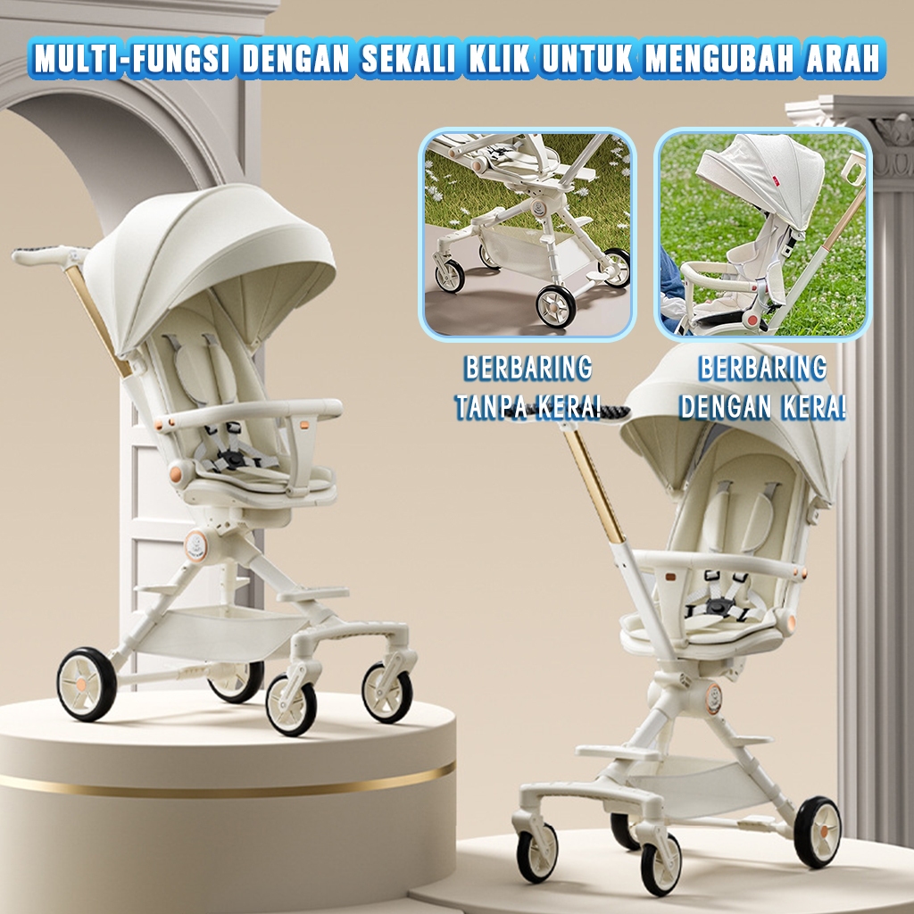 Jual 【Free Return】*COD*stroler bayi lipat travelling/Stroller Bayi ...