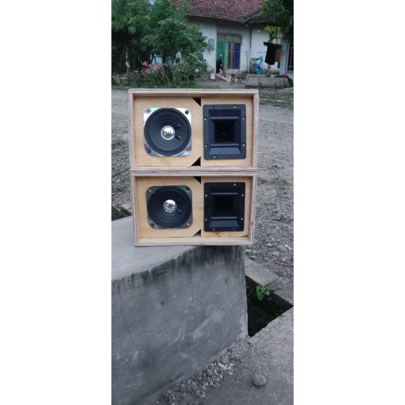 Jual BOX LINE ARRAY 4 INCH PLUS TWEETER | Shopee Indonesia