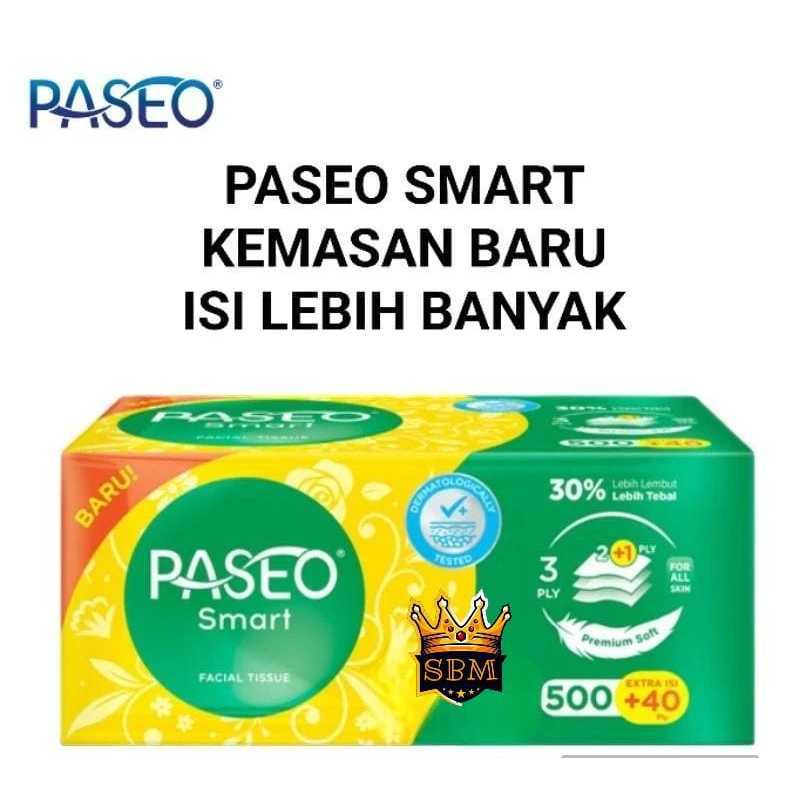 Jual Tissue Paseo Smart 250 / 540 sheets 2 Ply pack | Shopee Indonesia