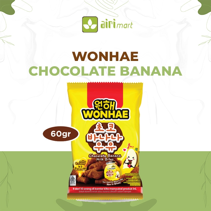Jual Wonhae Banana Chocolate snack | Shopee Indonesia