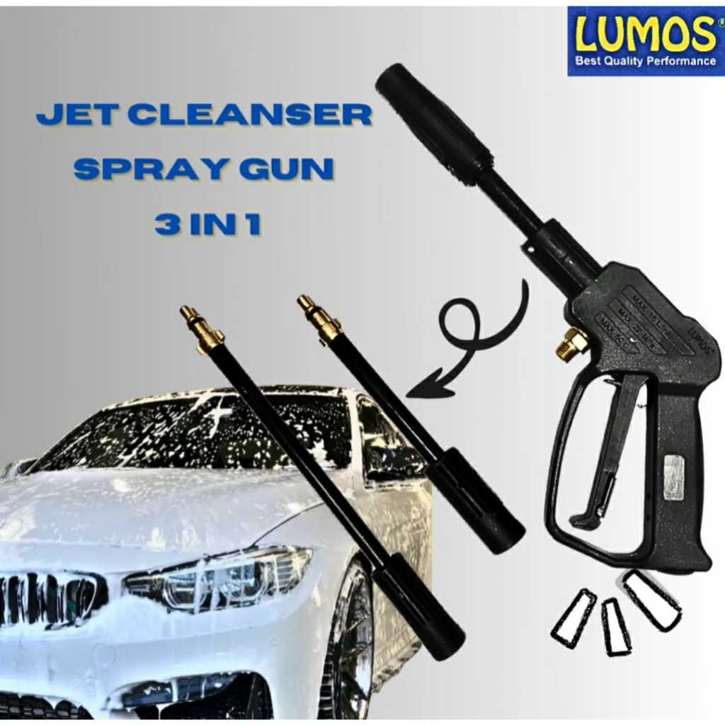 Jual Lumos Alat semprotan Air Jet Cleaner gun 3 IN 1 - tembakan high ...