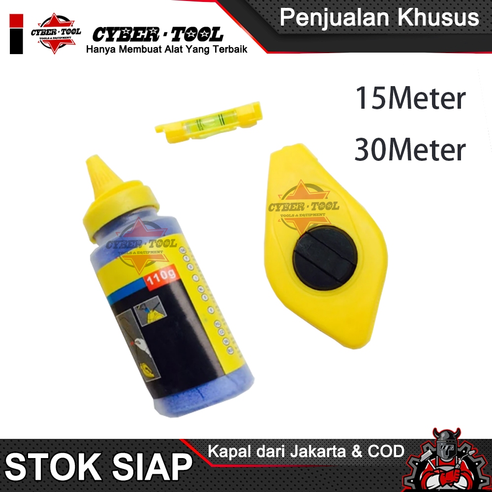 Jual SIPATAN TINTA | Lot Benang | Chalk Line Reel 30M | Shopee Indonesia
