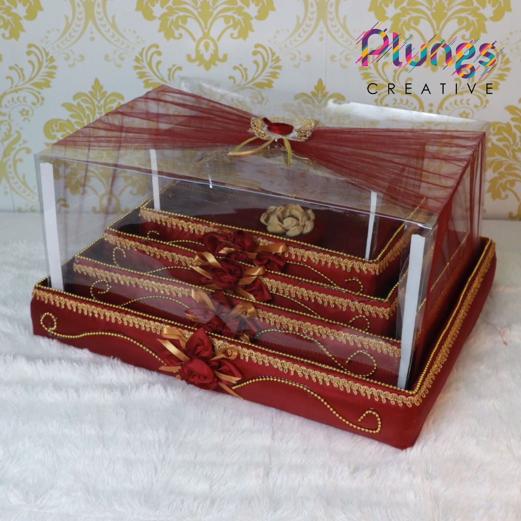 Jual New! Box Hantaran Model Princess Mika Full Hiasan Isi 4 Pics Untuk ...