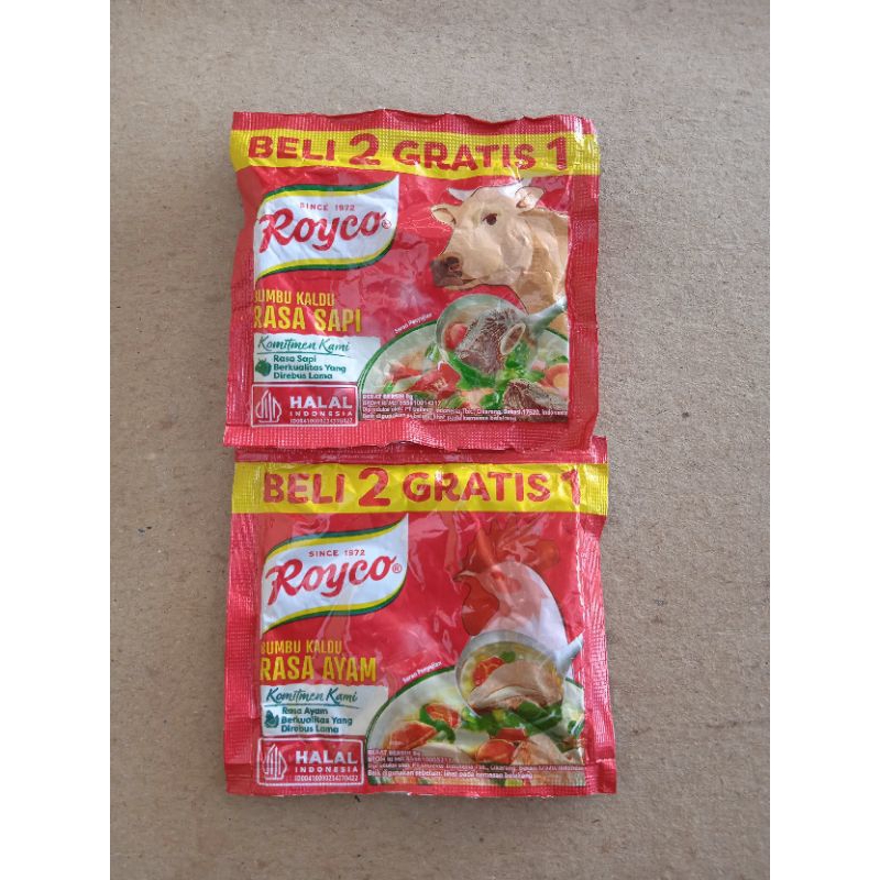 Jual ROYCO SACHET SAPI/AYAM | Shopee Indonesia
