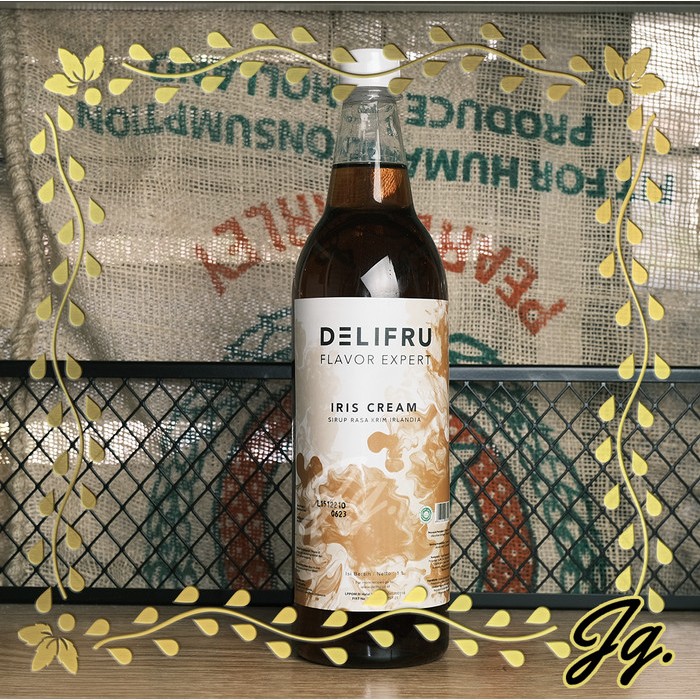 Jual Delifru Syrup Iris Cream 1 Liter - Rasa Krim Irlandia 1 Liter ...