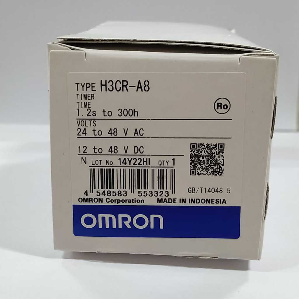 Jual TIMER OMRON H3CR-A8 AC24-48/DC12-48 | Shopee Indonesia