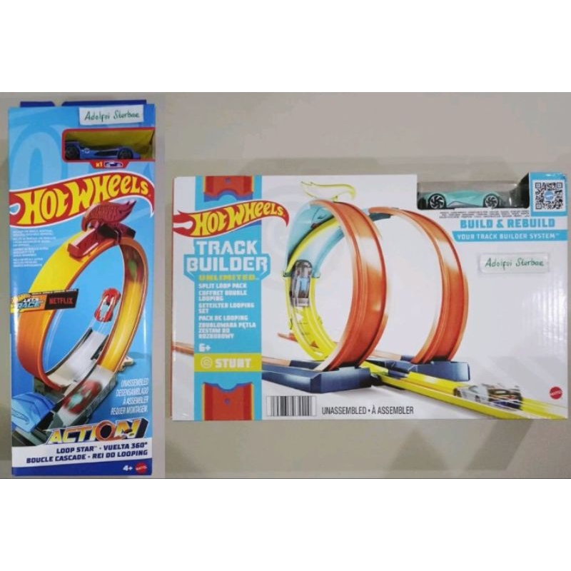 Jual hotwheels hot wheels loop star boucle cascade vuelta 360 track ...