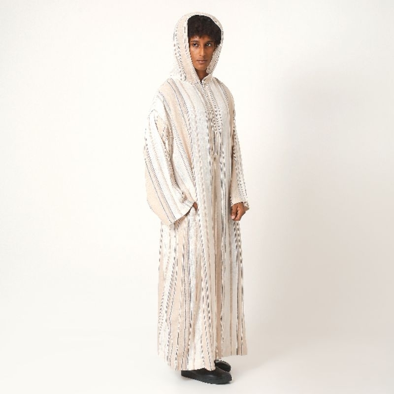 Jual Baju Umroh Gamis Hoodie Djellaba Maroko Jalabah Jubah Kapucong ...