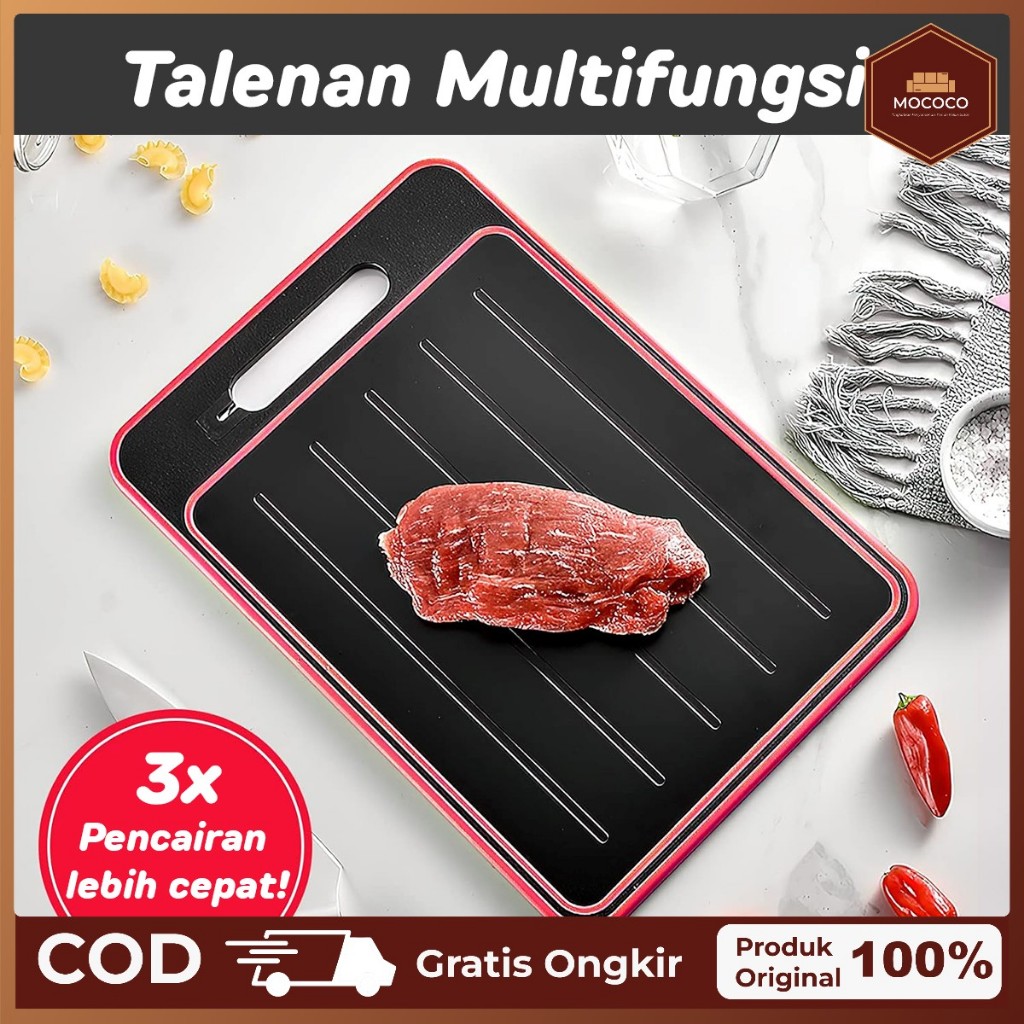 Jual Mococo - Talenan Sisi Ganda Pengering Daging Alumunium / Tatakan ...