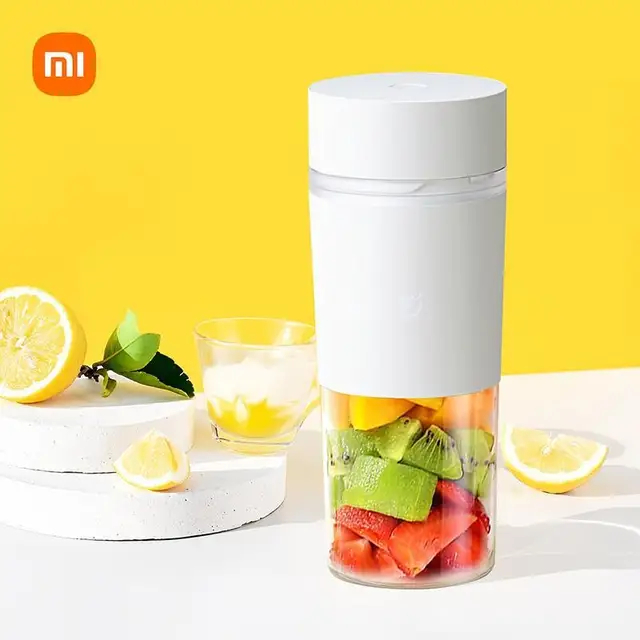 Jual Xiaomi Mijia Blender Portable Wireless Juicer 1300 mAh 300ml 45W ...