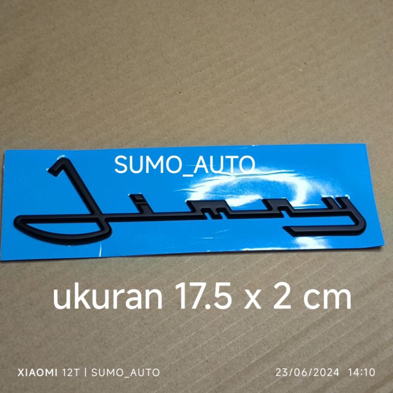 Jual emblem tulisan JIMNY classic retro suzuki jimny JB74 | Shopee Indonesia