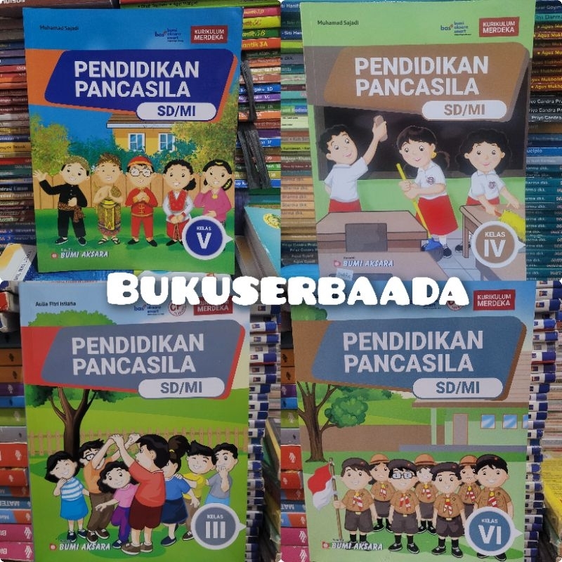 Jual BUKU BUMI AKSARA - PENDIDIKAN PANCASILA KELAS 3 4 5 6 SD KURIKULUM MERDEKA | Shopee Indonesia