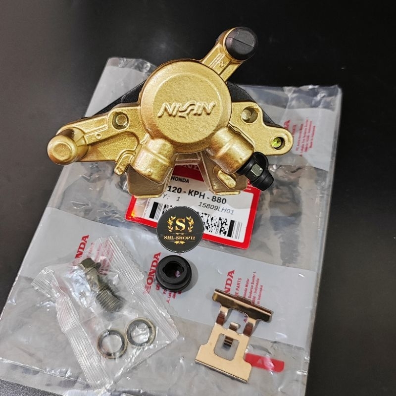 Jual KALIPER REM BELAKANG ONLY KEPALA BABI REM CAKRAM HONDA KARISMA SUPRA X 125 KARBU NEW ...
