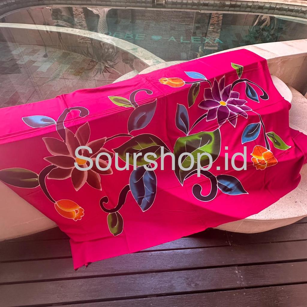 Jual Kain Pantai Bali Jumbo Premium 2 meter Part B | Kain Pantai Lukis Tebal Asli 200x123cm ...