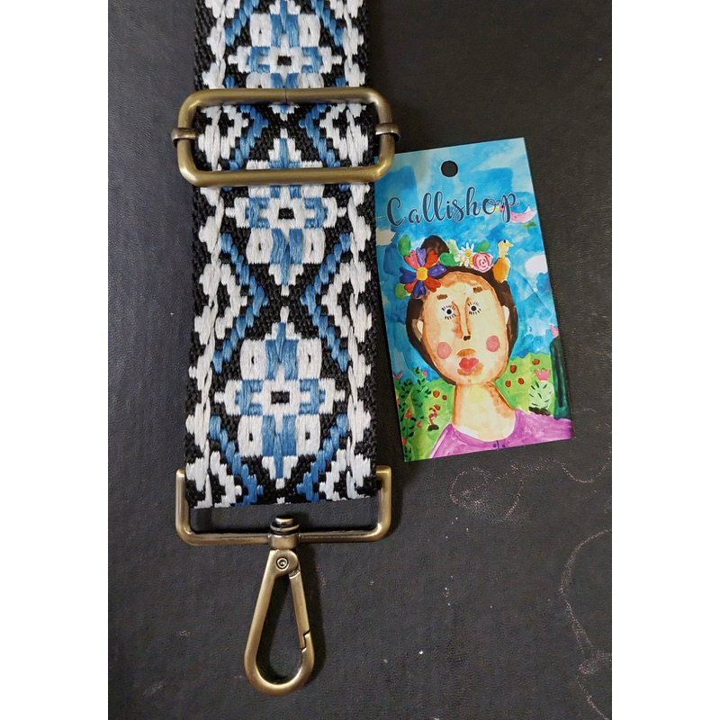 Jual Tali tas bag strap/tali gitar lebar 5cm - Tenun Etnik - seri 05 ...