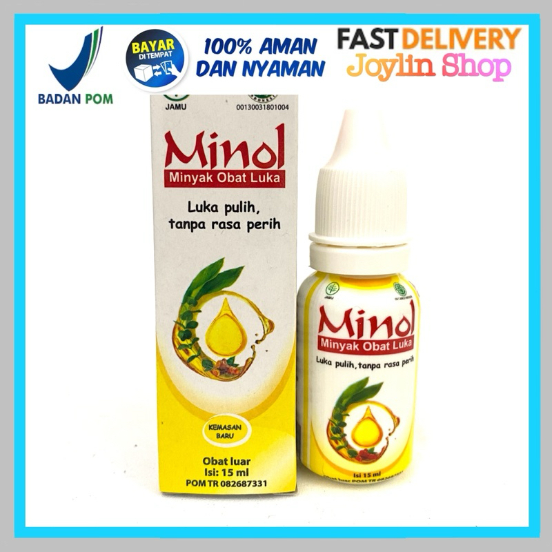 Jual MiNOL 15 ML OBAT LUKA HERBAL | Shopee Indonesia