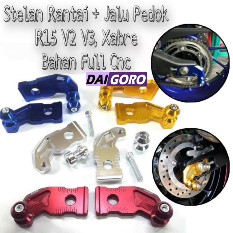 Jual Jalu Pedok Xabre Jalu Standar Pedok Full Cnc Jalu Paddock R15 V3 ...