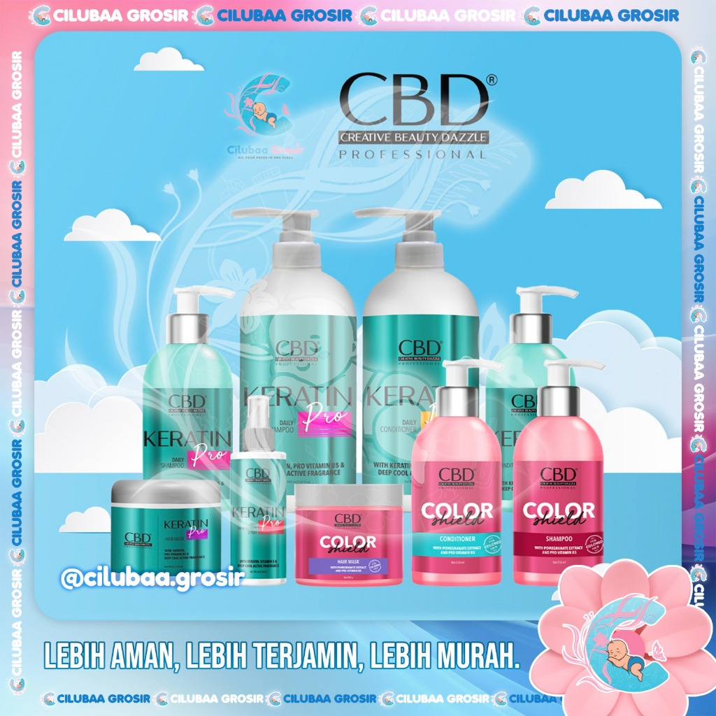Jual CBD Professional Hair Treatment Color Shield || Keratin Pro ...
