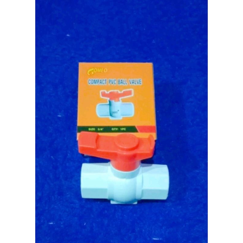 Jual STOP KRAN 3/4 INCH/BALL VALVE 3/4 INCH/STOP KRAN PVC/BALL VALVE ...