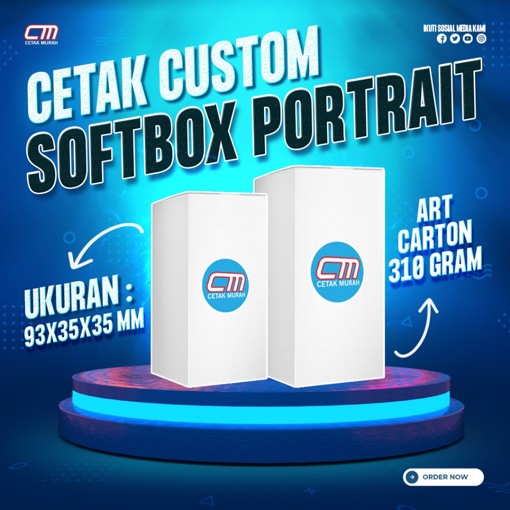 Jual Box packaging serum/cetak dus serum/dus parfum custom | Shopee ...