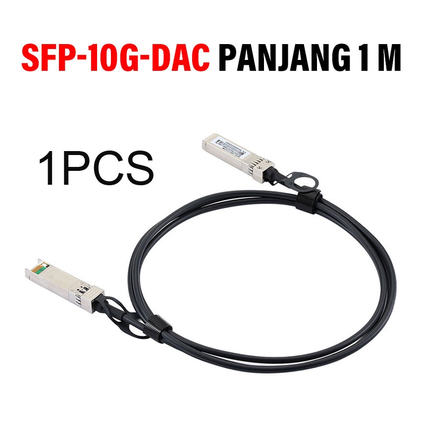 Jual DAC SFP Direct Attach Cable 10G SFP to SFP Copper Patch Cable ...