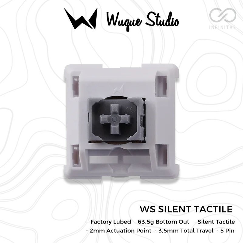 Jual Wuque Studio WS Silent Tactile mechanical keyboard switch (Tactile ...