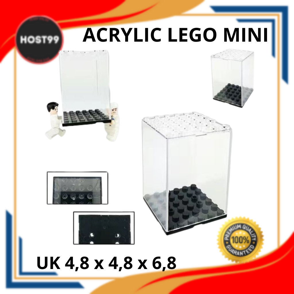 Jual AKRILIK DISPLAY MINIFIGURE BENING BRICKS ACRYLIC FRAME DISPLAY BOX ...