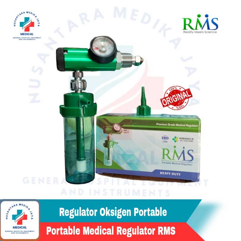 Jual Regulator Oksigen Portable RMS - RMS Medical Regulator | Shopee ...