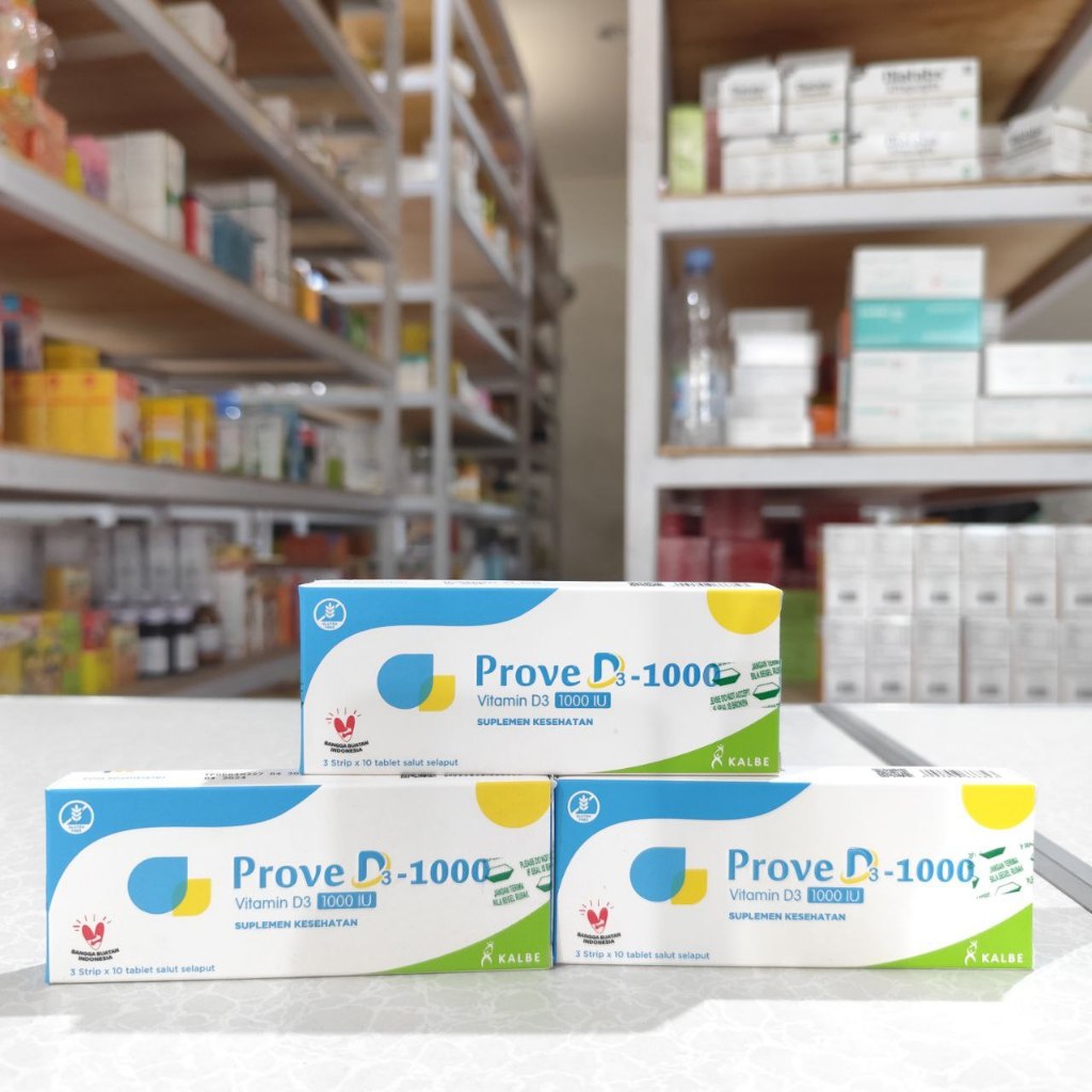 Jual Prove D3-1000 IU Suplementasi Vitamin D (30 Tablet) | Shopee Indonesia