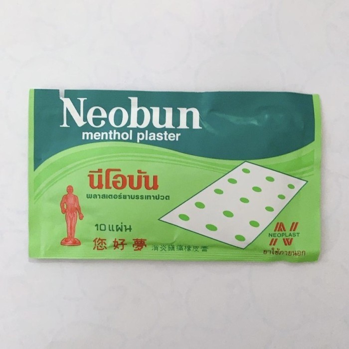 Jual Koyo Neobun Menthol Plaster Original 10s | Shopee Indonesia