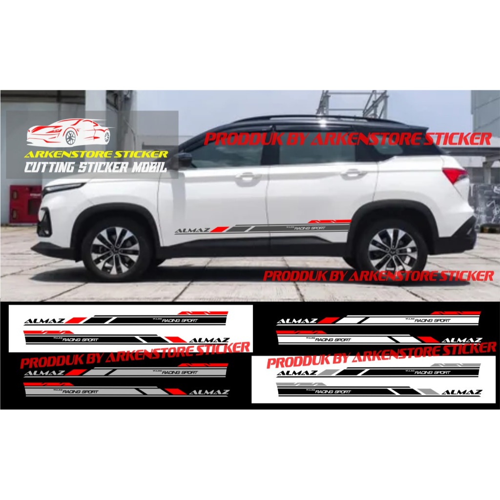Jual Sticker wuling almaz sticker stiker mobil almaz sticker list almaz ...
