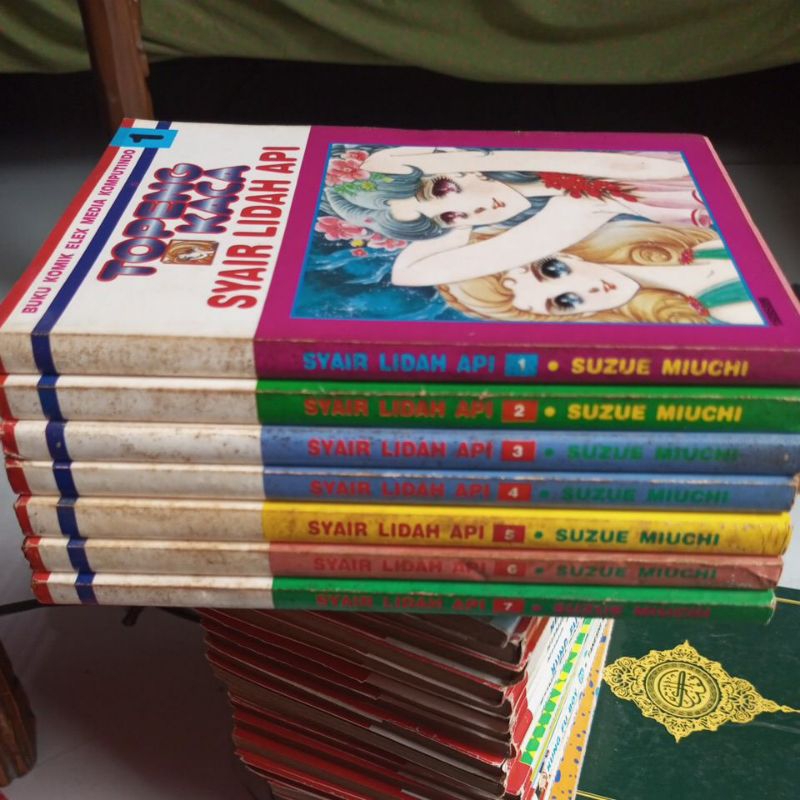 Jual KOMIK ORIGINAL TOPENG KACA - SYAIR LIDAH API NOMOR TERSEDIA DI ...