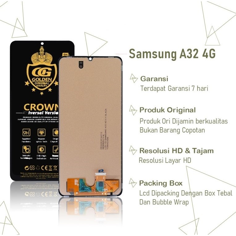 Jual LCD TOUCHSCREEN SAMSUNG GALAXY A32 4G / A325 / A325F OEM ORIGINAL COMPLETE / LCD SAMSUNG ...