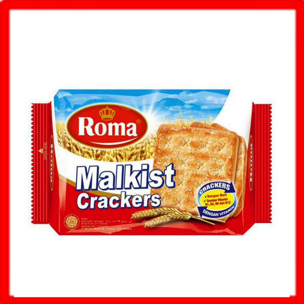 Jual ROMA MALKIST CRACKERS @ 105 GRAM | Shopee Indonesia
