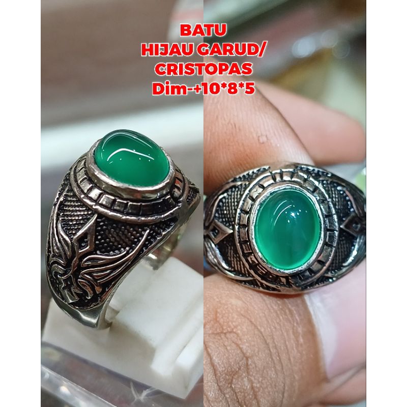 Jual BATU AKIK HIJAU GARUD HIJAU CRISTOPAS TEMBUS 01 | Shopee Indonesia