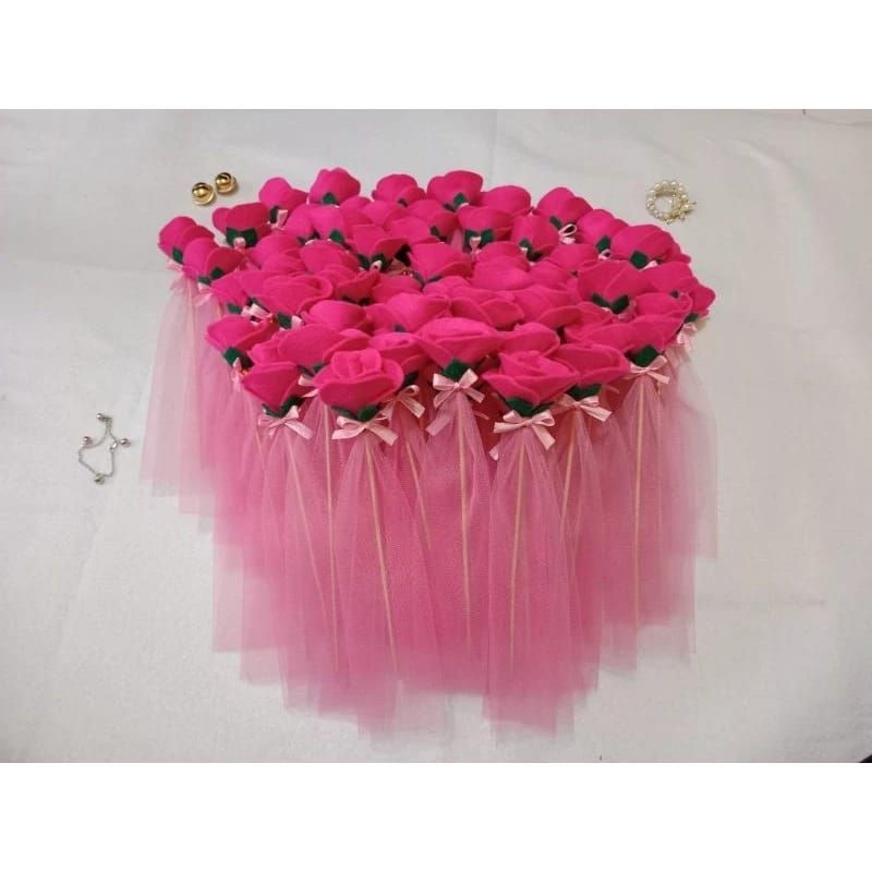 Jual BUNGA TELUR AQIQAH, BUNGA TELUR PENGANTIN pink, Akikah/Khatam ...