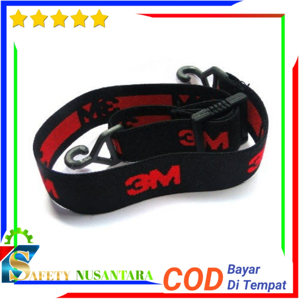 Jual Tali Dagu Helm Safety Proyek 3M / Chin Strap 3M Elastis ...