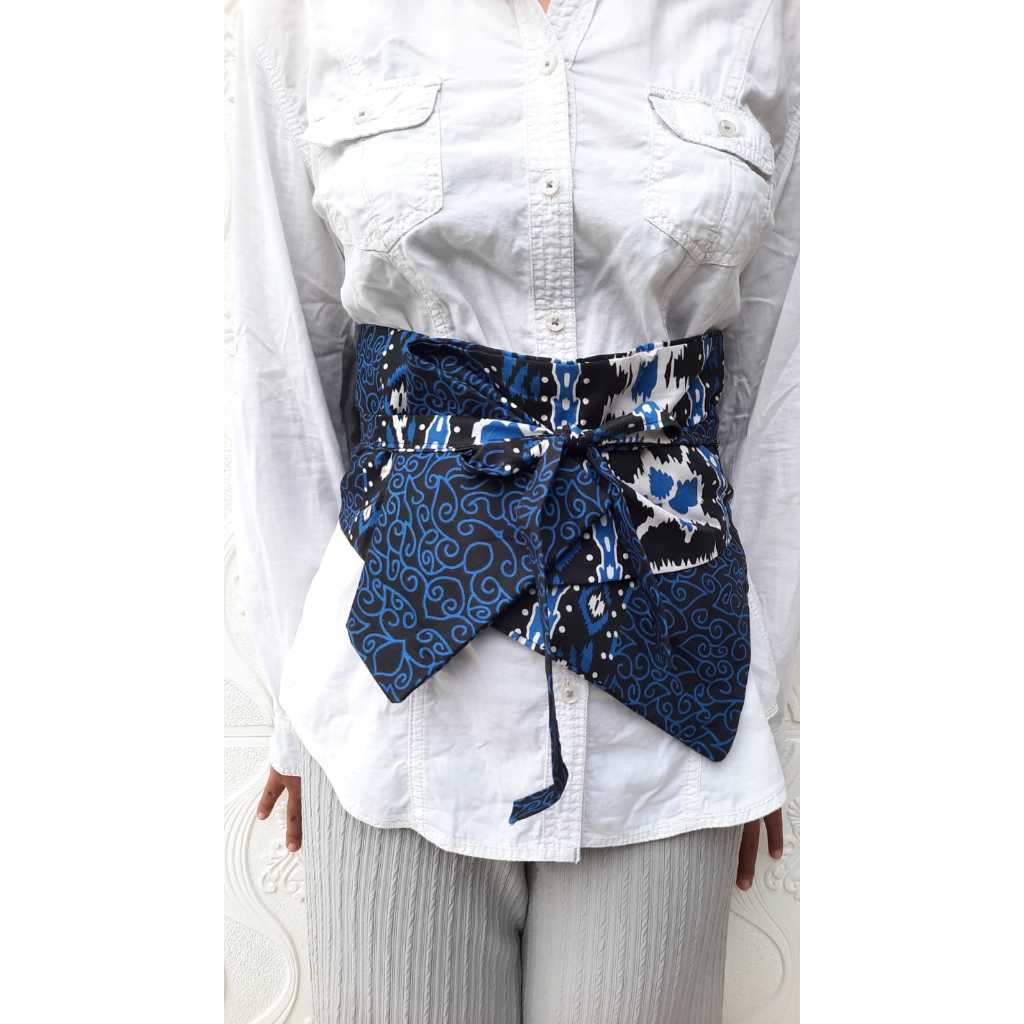 Jual Sabuk Kain Kondangan Aesthetic Obi Kebaya Songket Ikat Pinggang ...