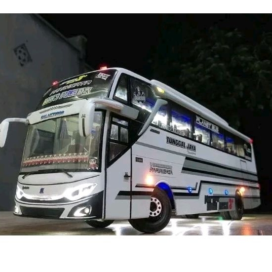 Jual Miniatur bus kids panda jb5 telolet basuri tungga jaya fariasi ...