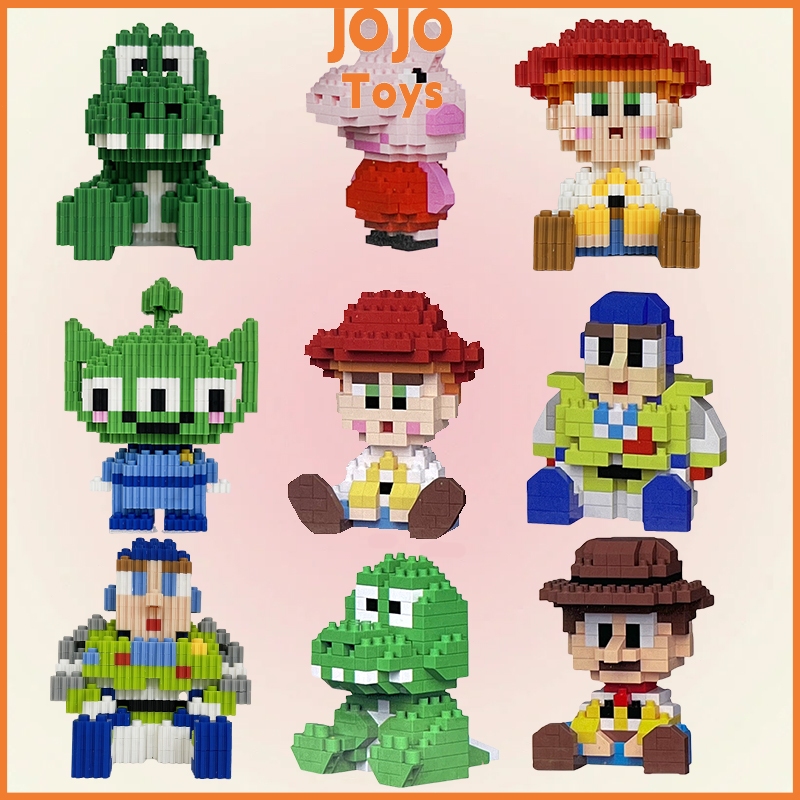 Jual JOJO Toy Story Building Blok Nano Mini Blocks Buzz Lightyear DIY ...