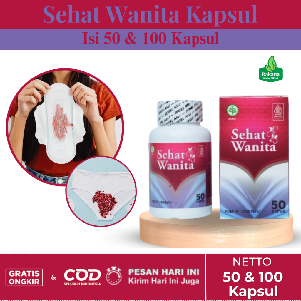 Jual Obat Darah Haid Yang Keluar Berlebihan, Obat Menorrhagia, Obat Pendarahan Haid ...