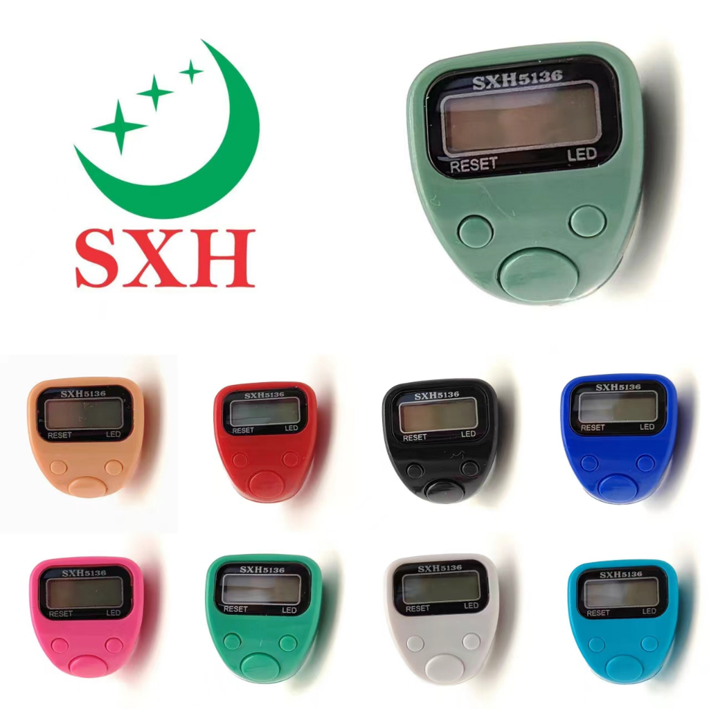 Jual (sxh)Tasbih digital led mini alat penghitung Dzikir alat hitung ...