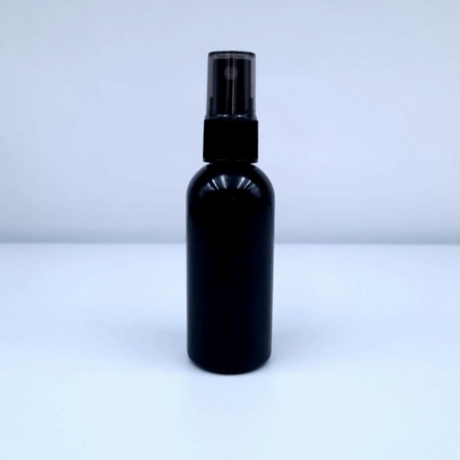 Jual Botol Spray 60ml Hitam Full neck 18 / BR 60ml Black Spray Hitam ...