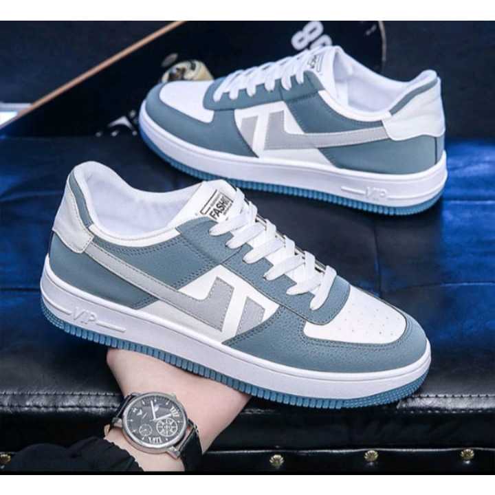 Jual Sepatu Pria Sepatu Sneakers Kets Sekolah Sepatu Cowok Jalan Kerja ...