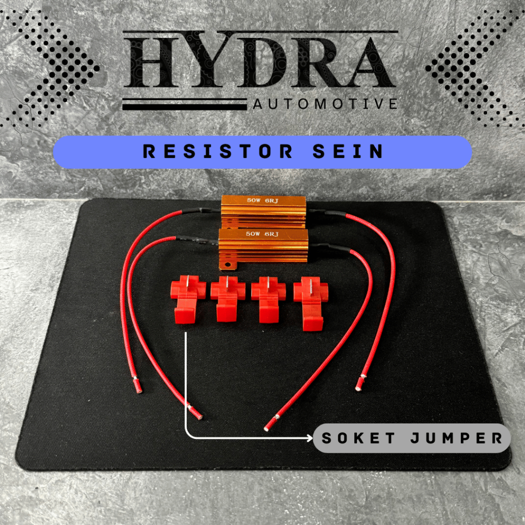 Jual (2PCS) RESISTOR SEIN 50W 6 OHM ANTI HYPER FLASH LAMPU SEIN LED ...