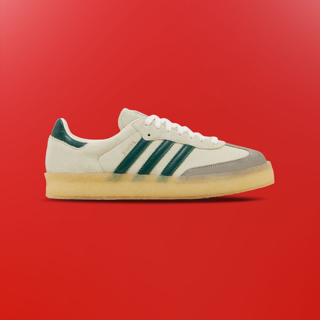 Jual Adidas Samba X Ronnie Fieg X Clarks White Green 100% ORIGINAL ...