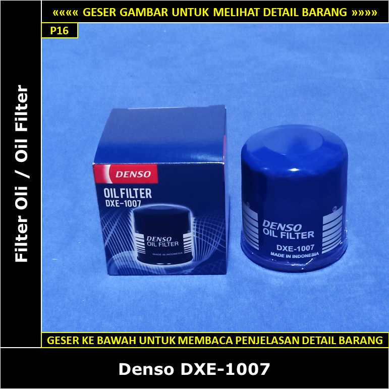 Jual Filter Oli Nissan Teana J31 2300 cc 2003-2008 Denso DXE-1007 Oil ...